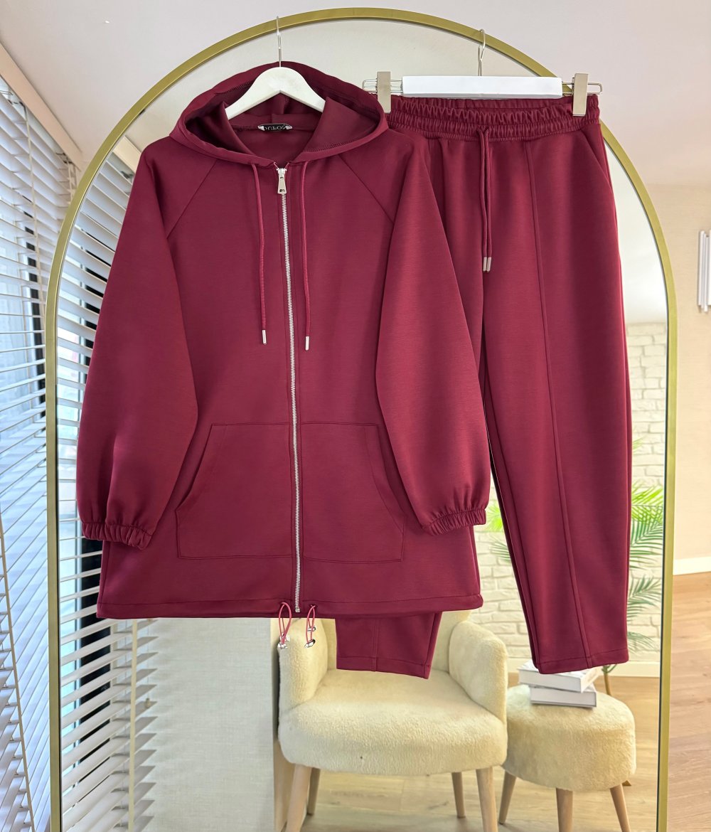 Hope İkili Modal Takım Bordo Modelleri En Uygun Fiyatlarla